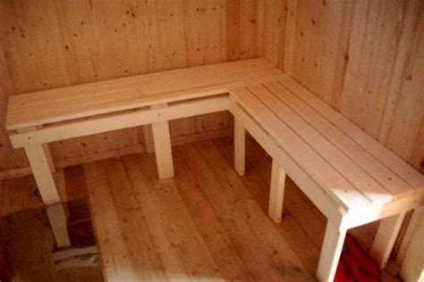 Скамейка в баню своими руками из дерева: 800 чертежей и фото