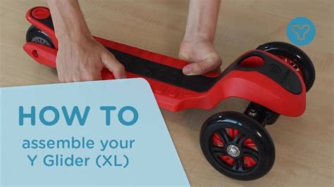 How to assemble your Y Glider XL from Yvolution - YouTube