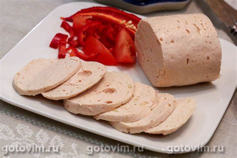 Колбаса из куриных грудок с молоком. Рецепт с фото