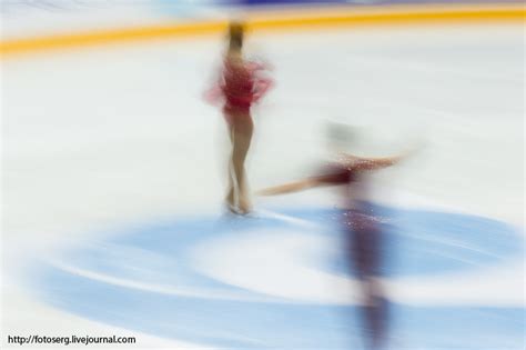 Фотоскоп: Фигурное катание, наброски акварелью