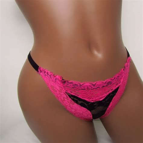 women thong women cute panties black pink sweety sexy underwear ...