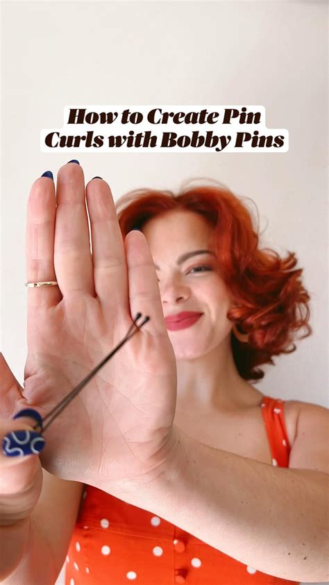Step by step pincurl tutorial great for short hair – Artofit