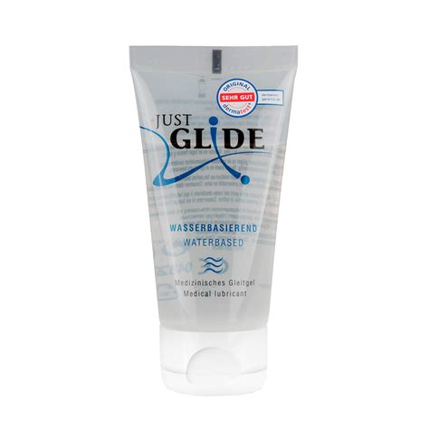 JustGlide - Gleitmittel auf Wasserbasis - 50-200 ml – fleshy.de