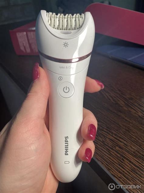 Отзыв о Эпилятор для влажной и сухой эпиляции Philips Series 8000 ...