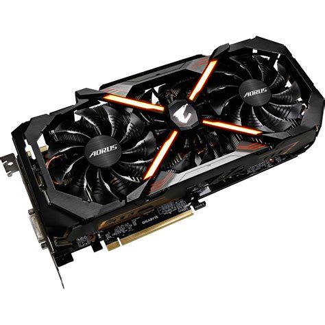 11GB Gigabyte GeForce GTX 1080 Ti AORUS Aktiv PCIe 3.0 x16 (Retail ...