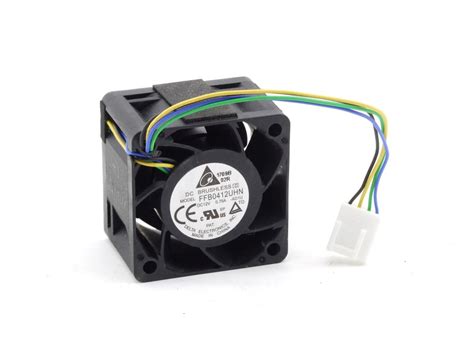 Delta FFB0412UHN 40x40x28mm Server Cooling Fan Gehäuse-Lüfter DC 12V 0 ...