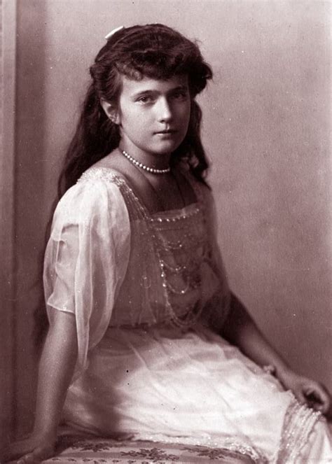 A dark cloud hangs over the life of the real Anastasia Romanov ...