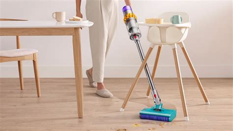 Беспроводной пылесос с влажной уборкой Dyson V15s Detect Submarine ...