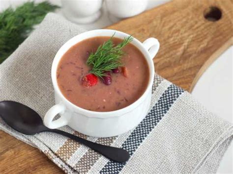 Фасолевый суп без мяса — рецепт с фото