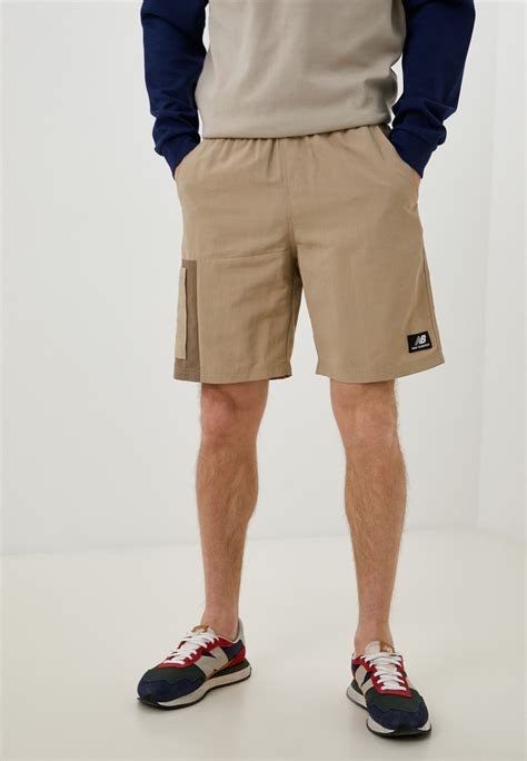 Шорты New Balance NB All Terrain Short, цвет: бежевый, RTLABN185001 ...