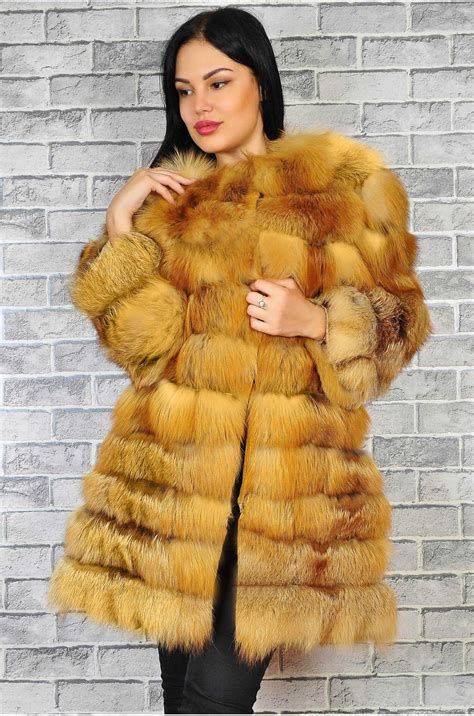 Шуба из лисы недорого от 16500 ₽ • 7253-01