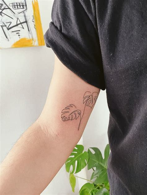 Monstera Tattoo. - MELTBLOGS