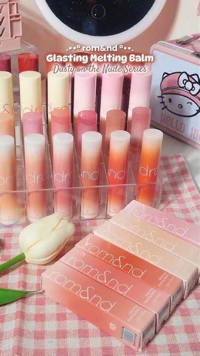 romand Glasting Melting Balm ˖ ˚⋆🎀 #romand #kbeauty #koreanmakeup # ...