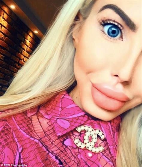 Model claims to be Poland’s first living Barbie doll | Daily Mail Online