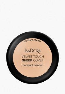 ISADORA Компактная матирующая пудра Исадора Compact Powder 42 тон ...