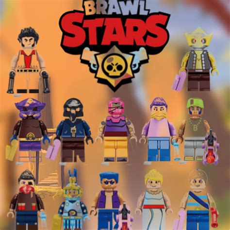 brawl stars фигурки Бравл старс фигурки 12 шт купить на OZON по низкой ...