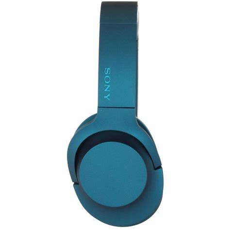 Закрытые беспроводные наушники Sony MDR-100 Blue для компьютера - Audio ...