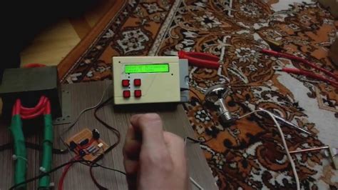 Аппарат точечной сварки на arduino. Тест с лампочкой. - YouTube