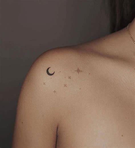 Tatuajes de luna minimalistas: ideas bonitas y en tendencia que te ...
