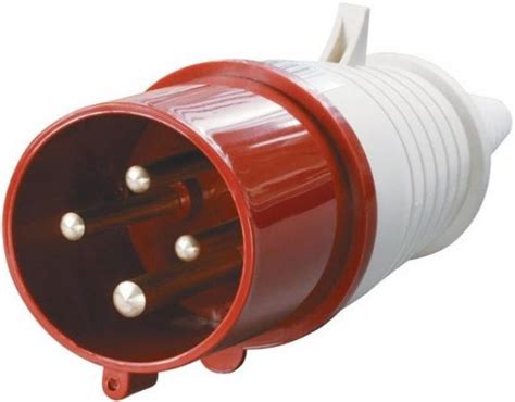 ТДМ Электрик 014 вилка переносная 3Р+РЕ, 16А, 380В, IP44 / TDM Electric ...