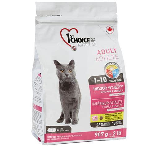 1st Choice Adult Cat Indoor Vitality - Фест Чойс корм для взрослых ...