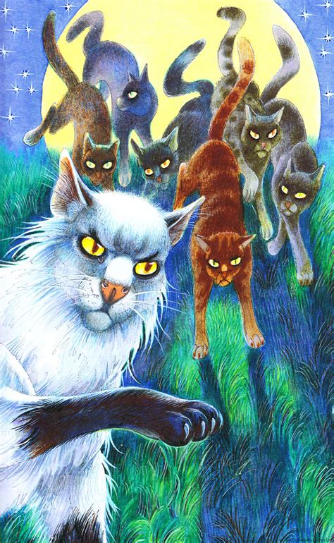 Картинки из книги "Герои племен" — Коты-Воители Знамение Звёзд
