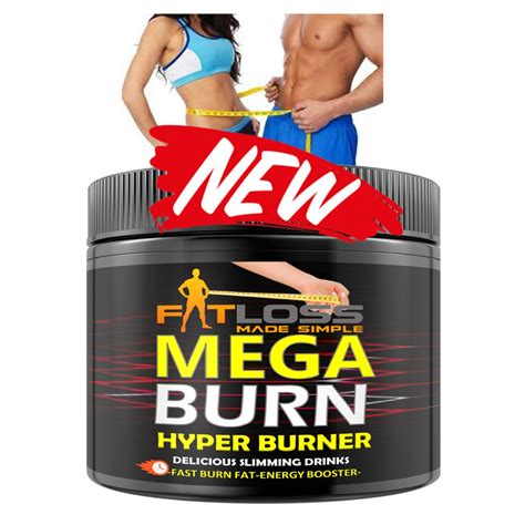 [NEW PACKAGING] Fat Burner MEGA BURN HYPER BURNER FATLOSS function Like ...
