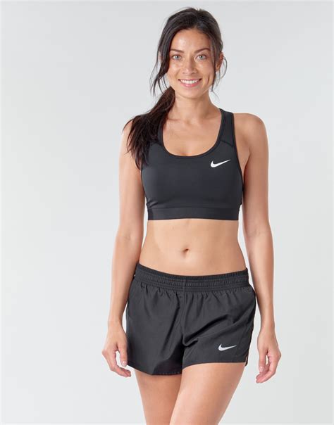 Nike NIKE SWOOSH BAND BRA NON PAD Black - Free delivery | Spartoo UK ...