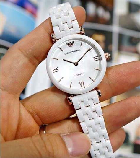 Emporio Armani white-ceramica-pearl Lady!!!