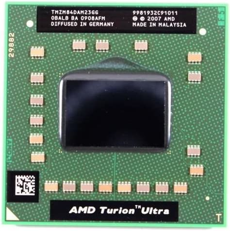 257374009874 AMD Turion X2 Ultra Dual-core ZM-84 2.3GHz Mobile Processor