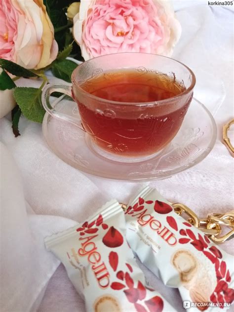 Ароматизированный чёрный чай Greenfield Rose pineberry в пакетиках 25шт ...