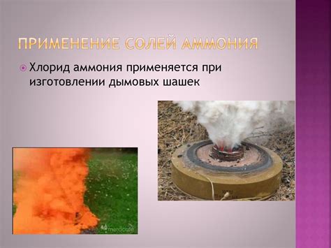 Соли аммония. Химические свойства, применение, получение - презентация ...