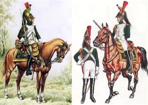 война 1812 года - Французская конница
