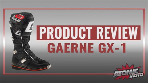 Gaerne GX-1 Boots Review - YouTube