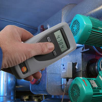 Прибор testo 471 для измерения скорости вращения и длины линиий, нитей ...