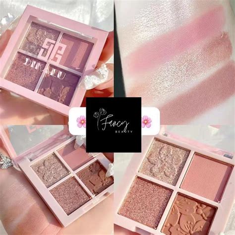 DIKALU EYESHADOW MATTE AND SHIMER WITH 4 COLORS | Shopee Malaysia