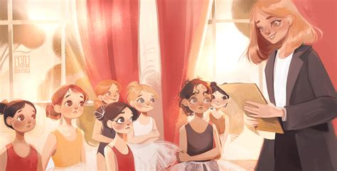 Children's book illustrations | «Я буду танцевать» :: Behance