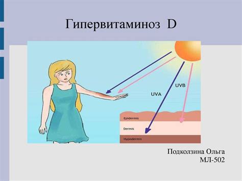 Гипервитаминоз D - презентация онлайн