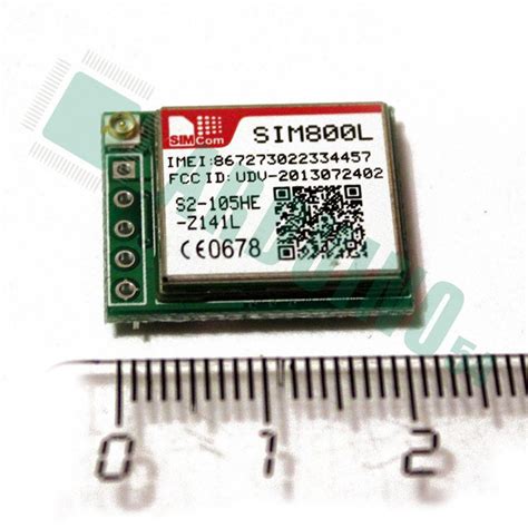 Купить GSM/GPRS модуль Simcom SIM800L с антенкой с доставкой по России ...