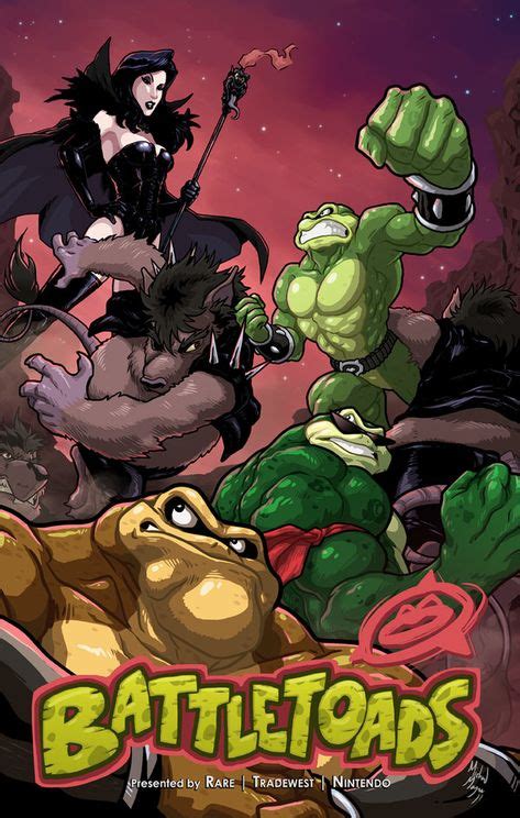 UPDATE 2/28/13: Added my own version of the Battletoads logo to give it ...