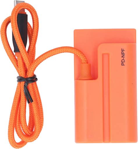 Type C to NP F550 F570 F970 Dummy Battery, Power Adapter Type C to NP ...