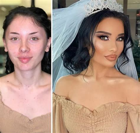 30 Women Before And After Their Bridal Makeup By Arber Bytyqi (New Pics)