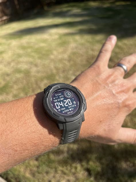 For those wondering: Instinct 2 Solar finish (graphite) durability is ...
