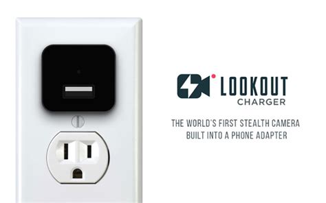 LookOut Charger - камера видеонаблюдения в виде зарядки для телефона ...