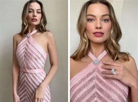 Margot Robbie abito Chanel Golden Globes 2023