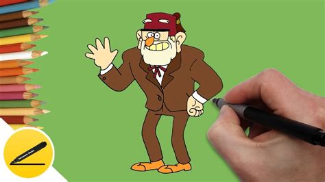 Как Нарисовать Стэна из Гравити Фолз - Персонажи из Гравити Фолз ...