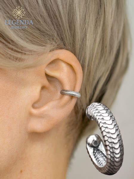 Legenda jewelry Моносерьга Чешуя - купить с доставкой по выгодным ценам ...