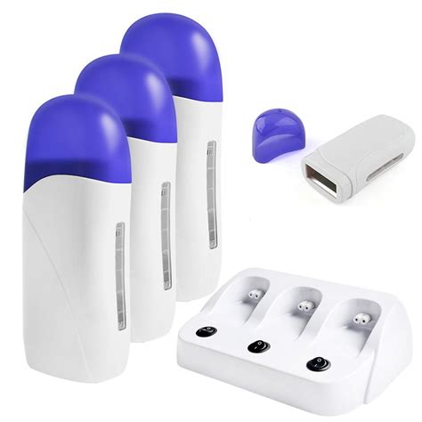 iMesshbean 110V Depilatory Wax Heater Hot Body Hair Removal Roll w ...
