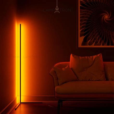 Торшер VIEL RGB Цвет Черный. RGB — купить в Lampatron.ru
