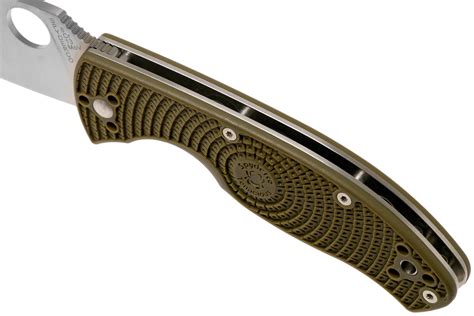Spyderco Tenacious Lightweight C122POD FRN Taschenmesser, OD grün ...